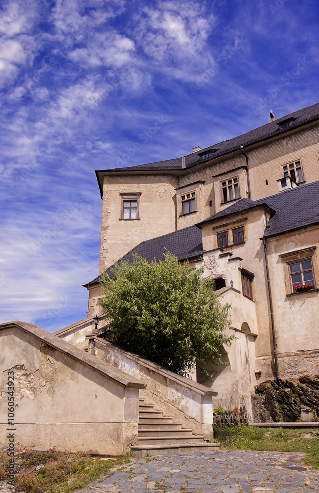 Photograph of the castle building. Historical building, castle. Castle ...