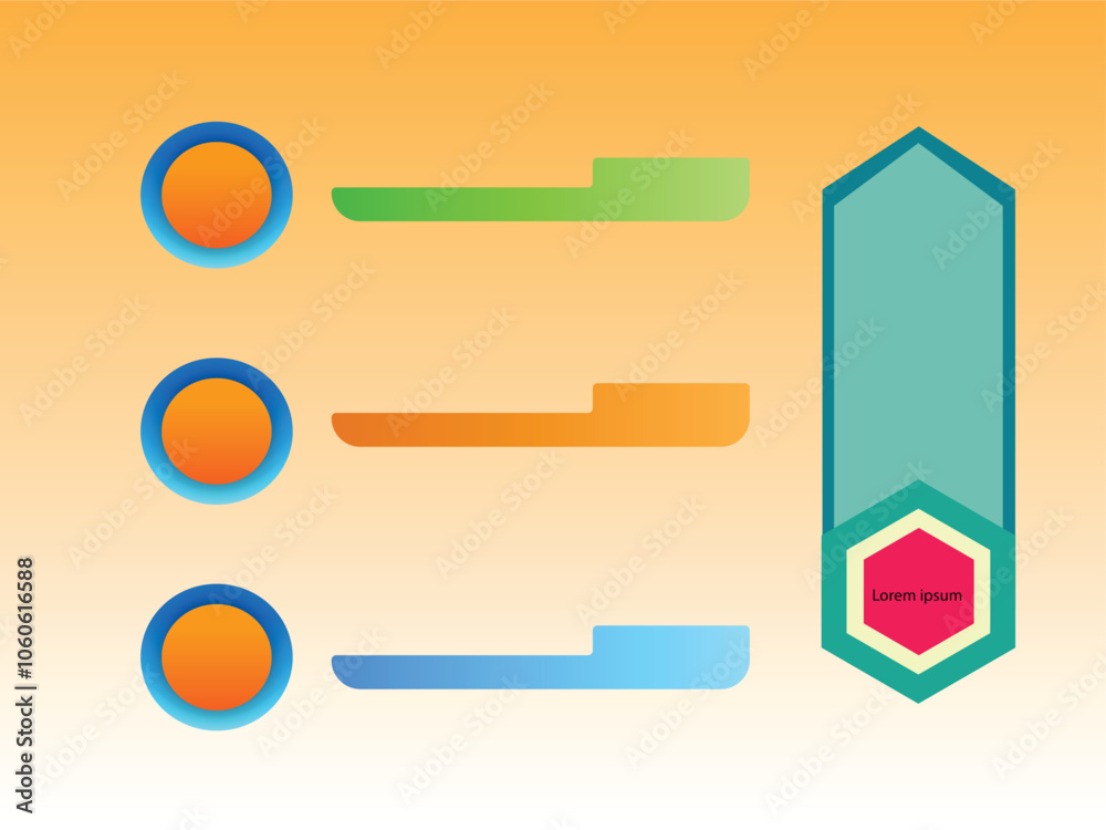 Tree infographic design. Infographic timeline background. A diagram of ...