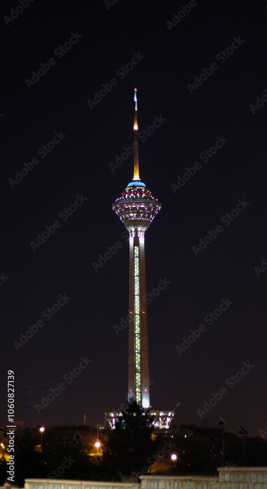 Milad Tower is one of the tallest telecommunication towers in the world ...