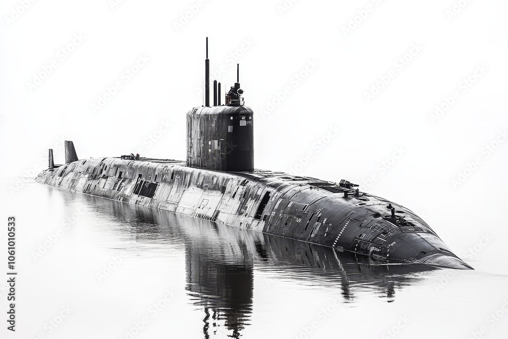 A powerful HMS Astute Class nuclear-powered submarine, a symbol of ...