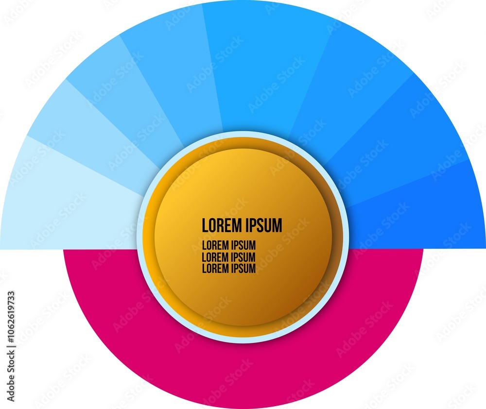 infographic template pie charts. Tree infographic design. Infographic ...