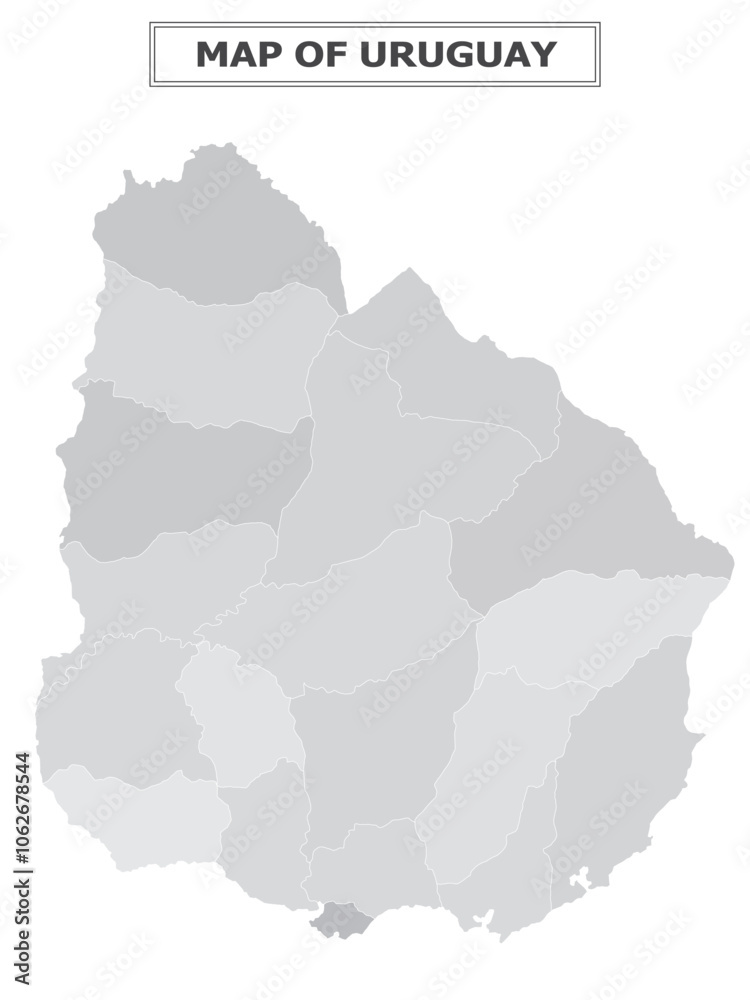 American Countries Geography Political map. Political map of country ...