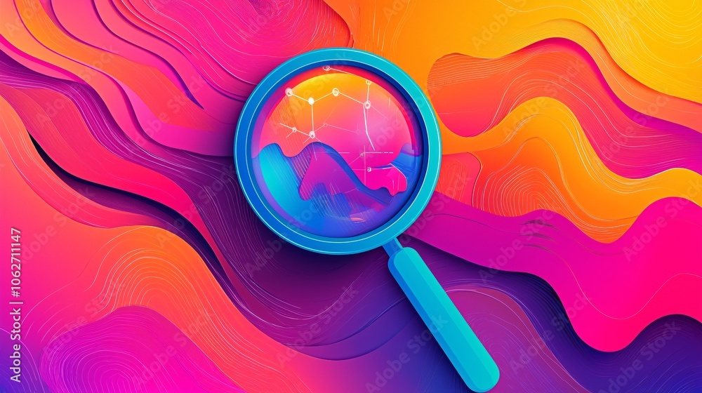 Explore the dynamic world of data visualization through a vibrant ...