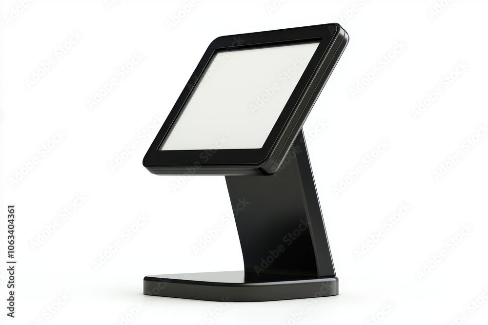 Explore the benefits of touchscreen kiosks in self-service applications Stock Illustration ...