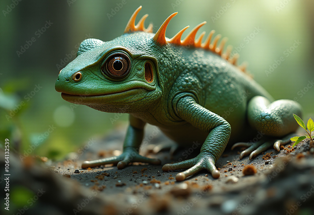 creature born fantasy world includes lizards frogs advanced scientific ...