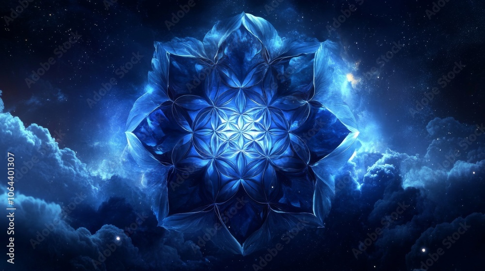 Vishuddha Throat Chakra Watercolor Painting: Sky Blue Symbol of Reiki ...