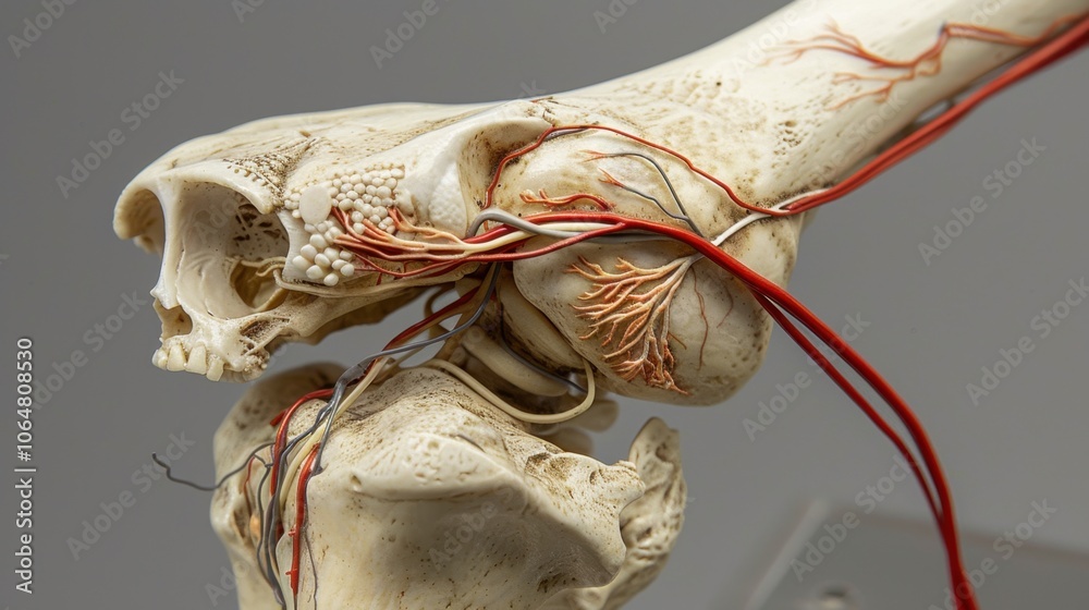 Femoral Artery: This large artery runs along the thigh, supplying ...