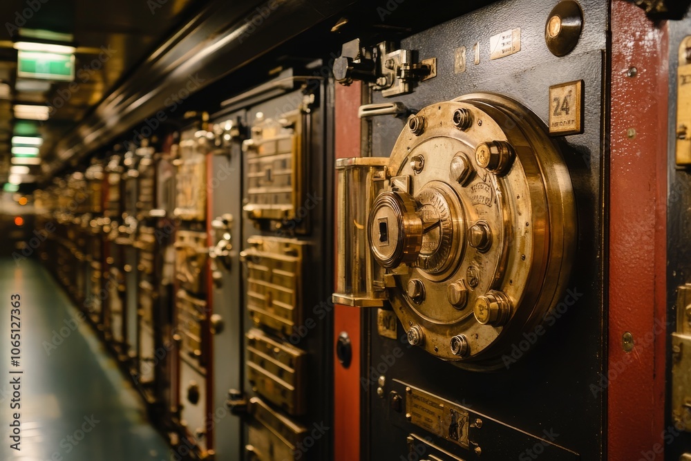 Exploring an intricate vault with ornate details and vintage design in ...