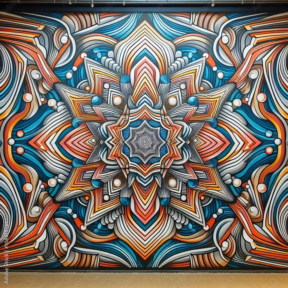 Graffiti Optical Illusions Designs that trick the eye and create Stock ...