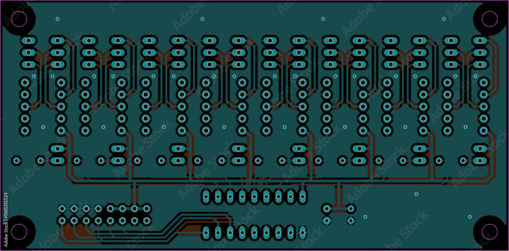 Tracing conductors of printed circuit board of electronic device ...
