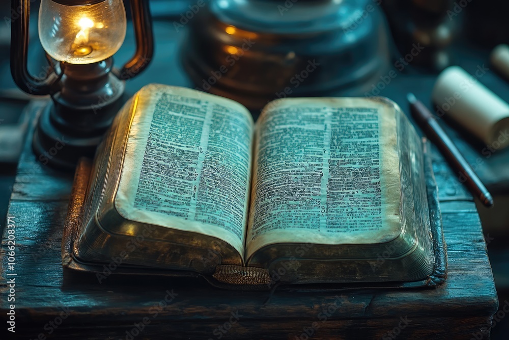 Holy scripture, Bible serving as timeless source of wisdom, guidance ...