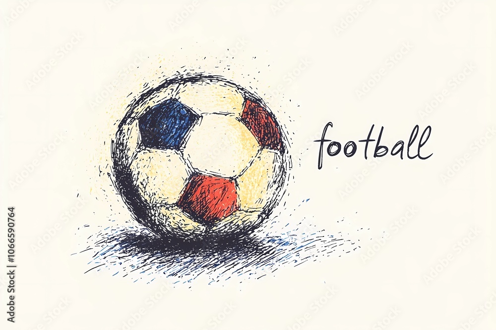 Dynamic sports-themed background layout for versatile football designs ...
