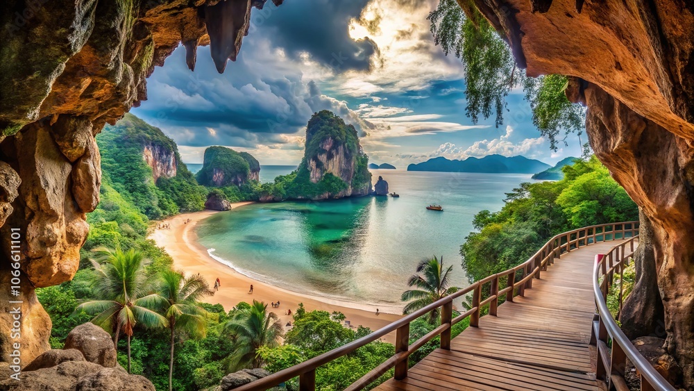 Discover the scenic walkway and stunning rock formations at Diamond ...