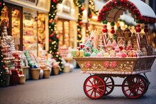 Gingerbread Cart Free Stock Photo - Public Domain Pictures