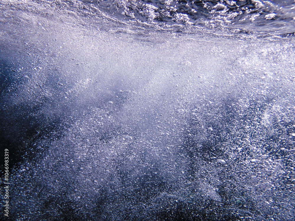 bubbles, bubbles undersea, undersea, green water, underwater, crystal ...
