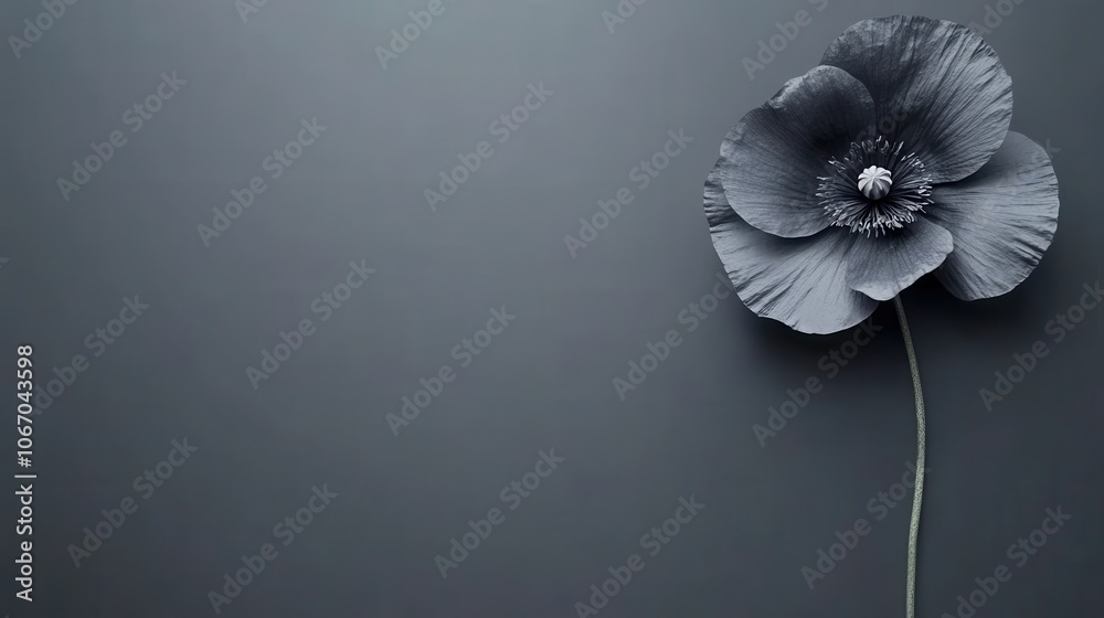 Explore the captivating beauty of a monochromatic flower against a ...