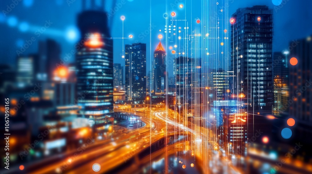 Electrical engineer designing ultra-efficient LED lights for a ...