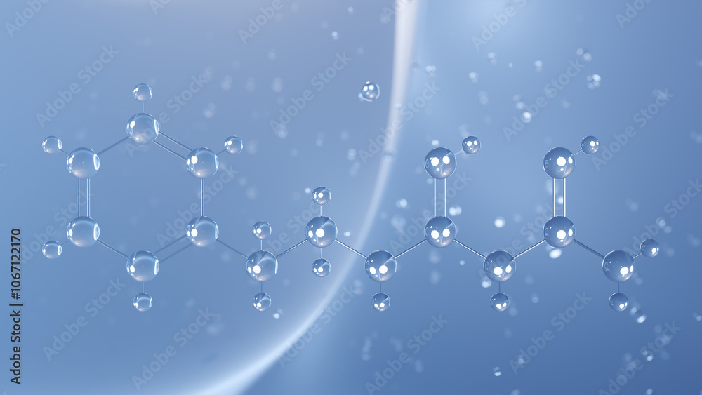 phenformin molecular structure, 3d model molecule, antidiabetic ...