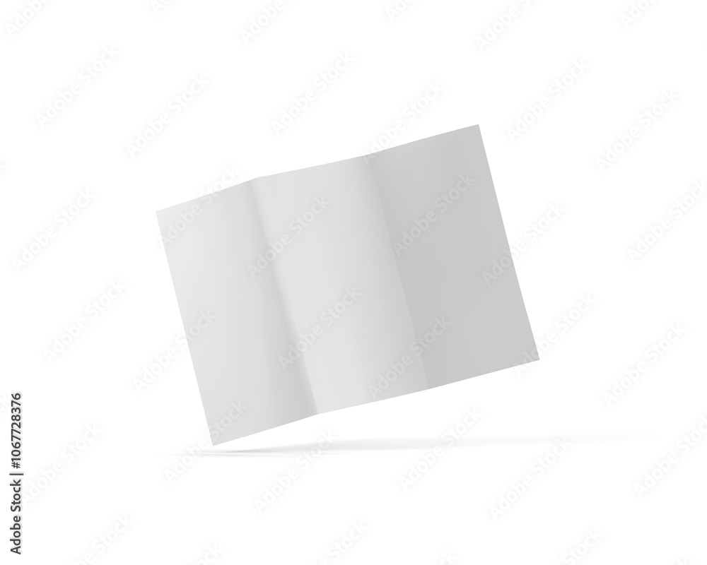 Elegant Trifold Paper Brochure Flying with Sleek Design for Dynamic ...