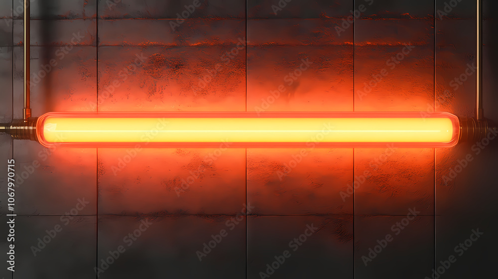 Orange light png, line light png, neon lights transparent background ...