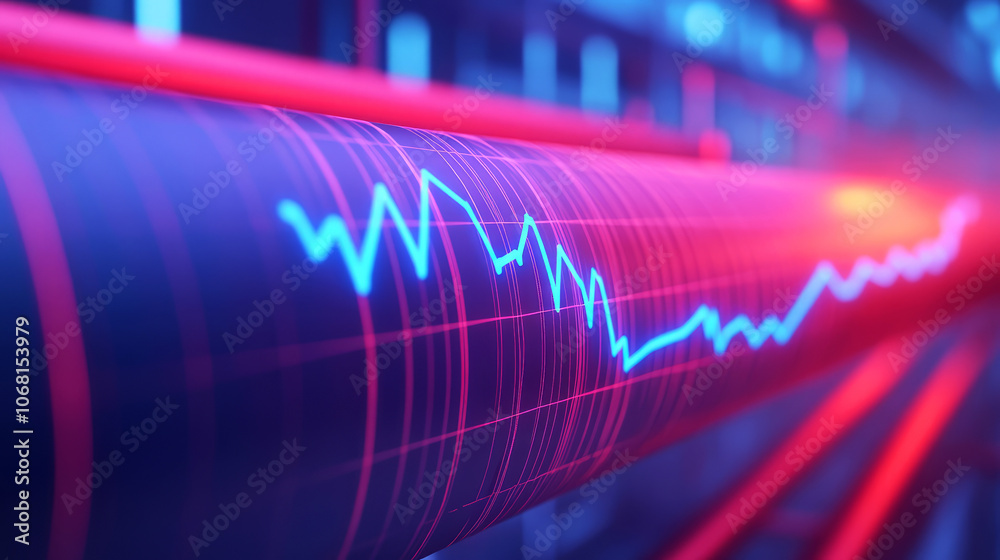 Visualize market trends understanding the rise and fall of financial ...