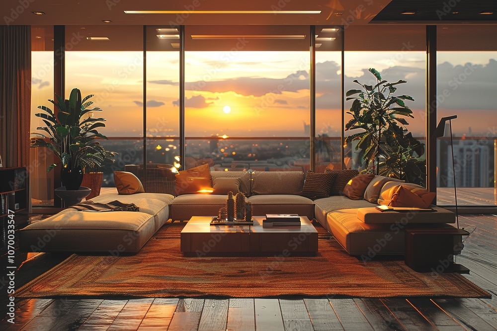 image of luxury living room, animated virtual backgrounds, stream ...