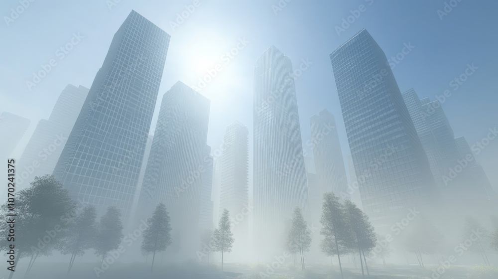 Towering Towers, Troubled Skies: A City Choked by Overpopulation ...