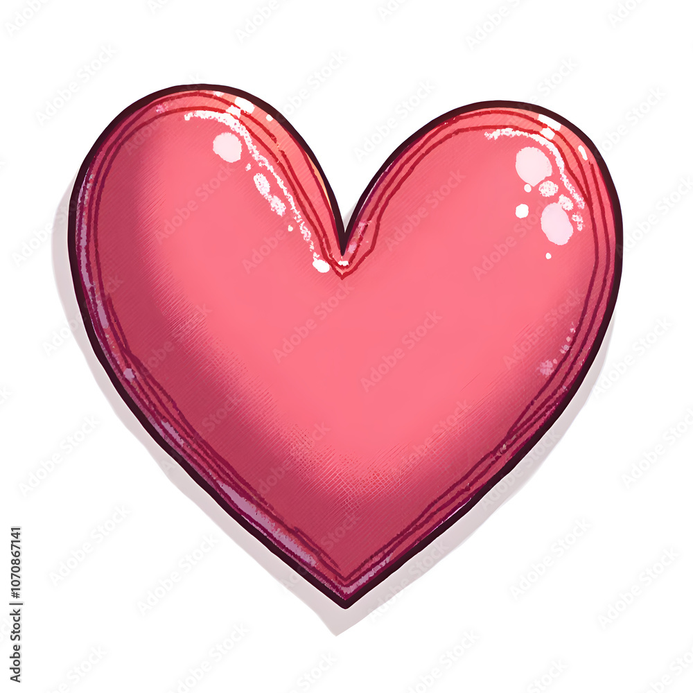 Embrace the warmth and beauty of love with this captivating heart ...