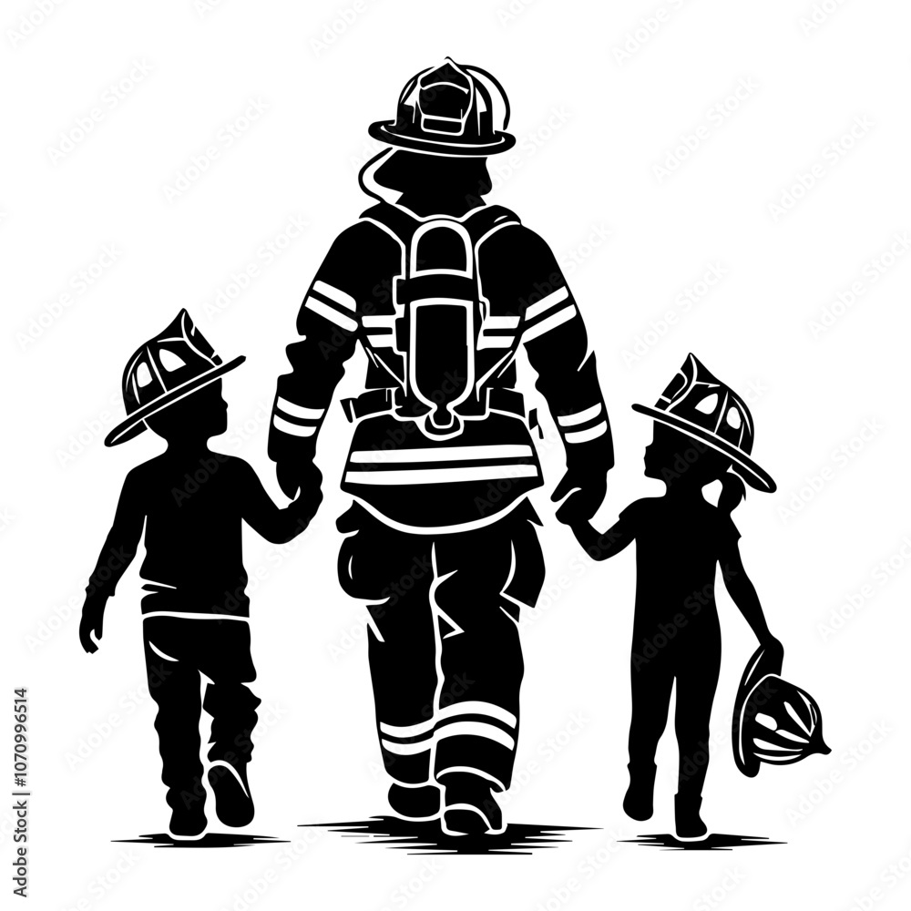 Firefighter svg png, firefighter flag svg, fireman svg, fire department ...