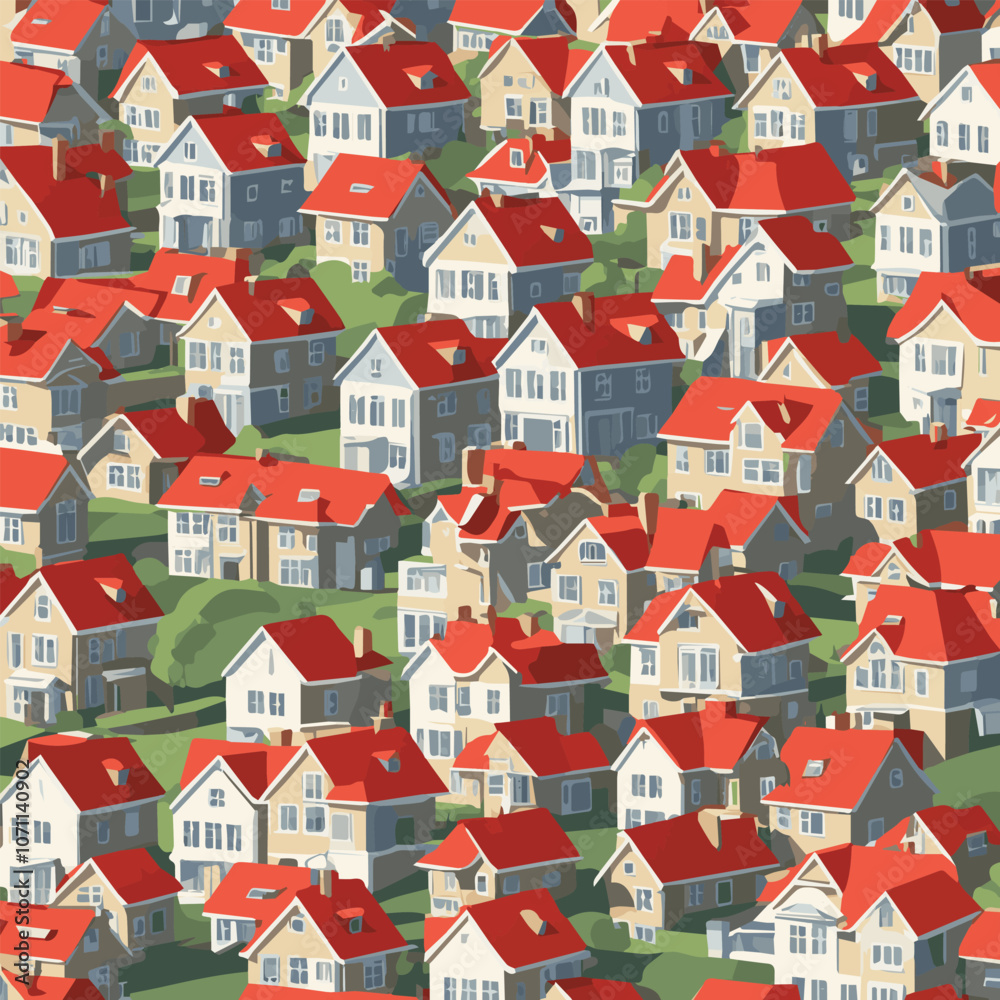 Home facade with doors and windows. Suburban American house exterior ...