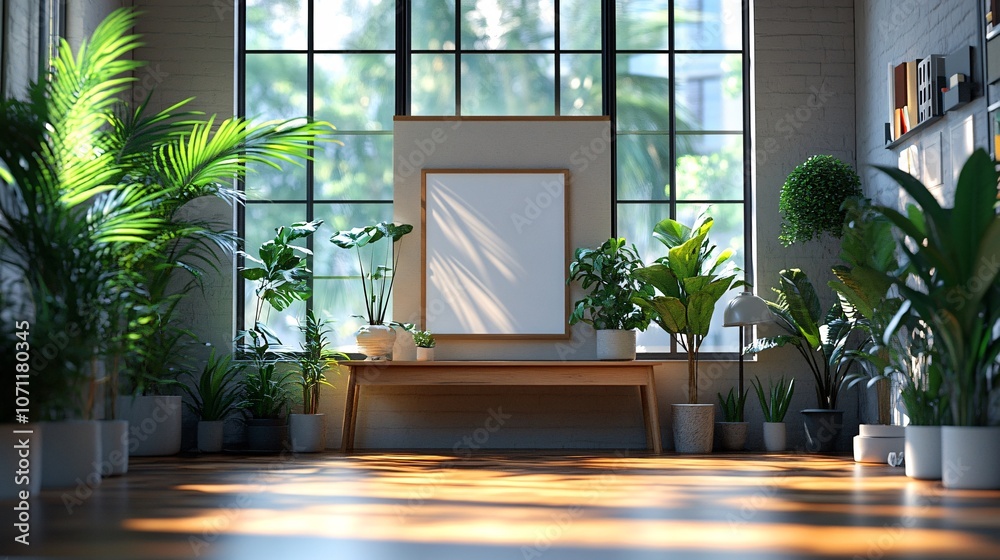 Develop an office background that enhances the visual appeal of virtual ...