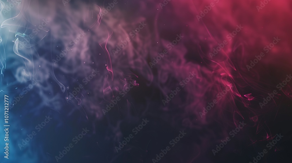 Gradient Light Effect Smoke on Black Background - a mesmerizing and ...