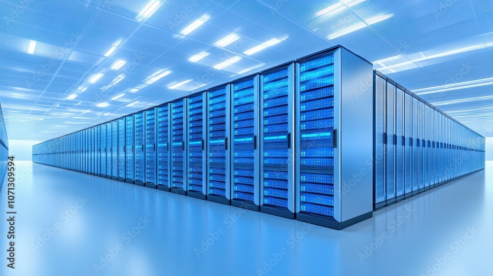 High performance server infrastructure in modern data center, ensuring ...