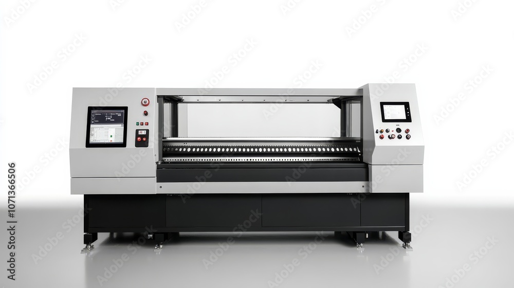 Industrial Large Format Printer: High-resolution image of a modern ...