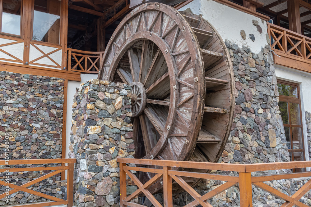 A watermill is a hydraulic engineering structure that uses ...
