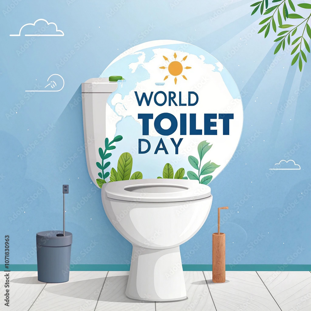 world toilet day,World toilet day theme template. Vector illustration ...