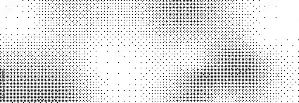 Pixelated bitmap gradient texture. Retro pixel art, black dither ...