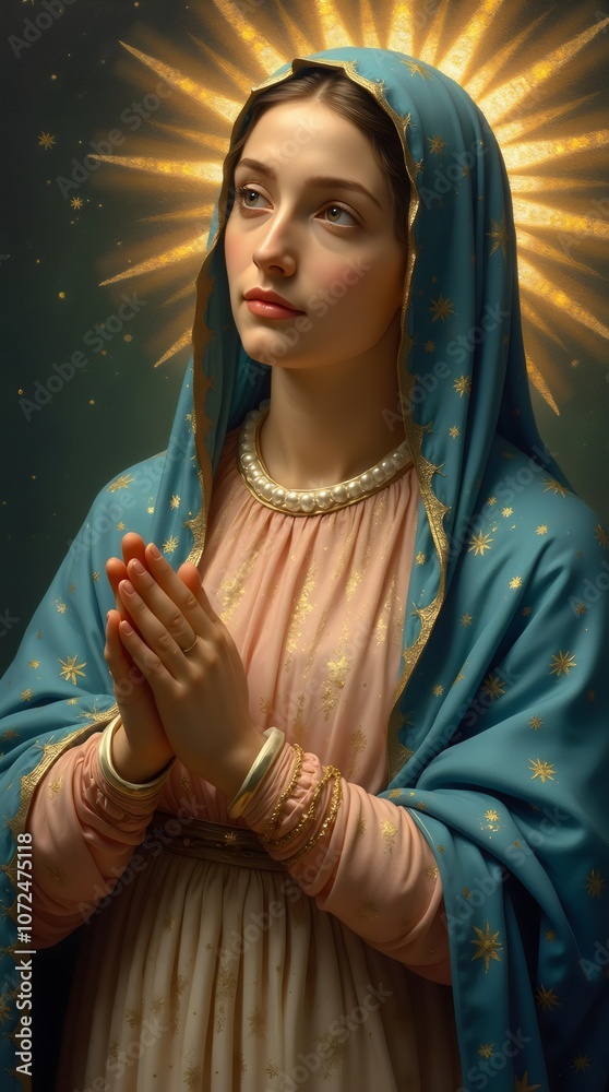 VIRGEN MARIA, DE GUADALUPE, DEL VALLE, COROMOTO Y CHIQUINQUIRA Stock ...