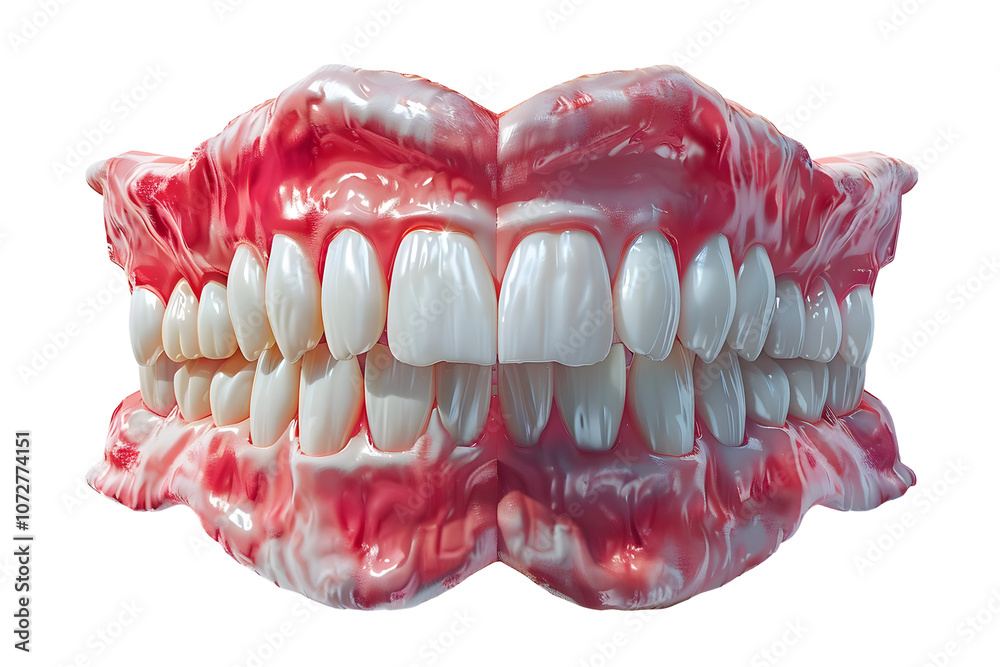 Removable mandibular prosthesis All on 4 system supported by implants ...