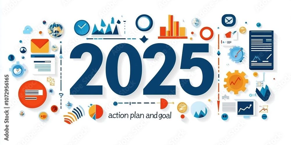 Ilustración de Stock 2025 Action Plan and Goal: A Visual Guide to ...