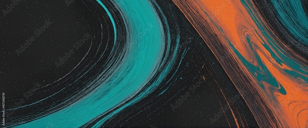 Dynamic Grainy Wave Texture in Vibrant Color Palette for Abstract ...