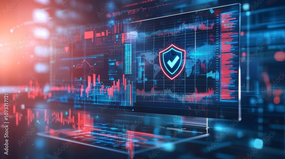 A concept for Intrusion Detection Systems (IDS), showing abstract data ...