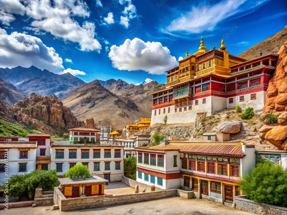 Majestic Hemis Monastery in Leh-Ladakh: A Stunning View of the Grand ...