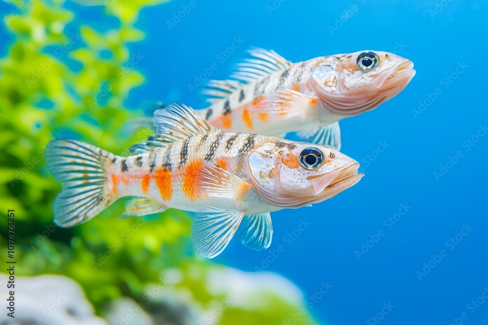 Photographs of hydrilla verticillata show the impact of invasive ...