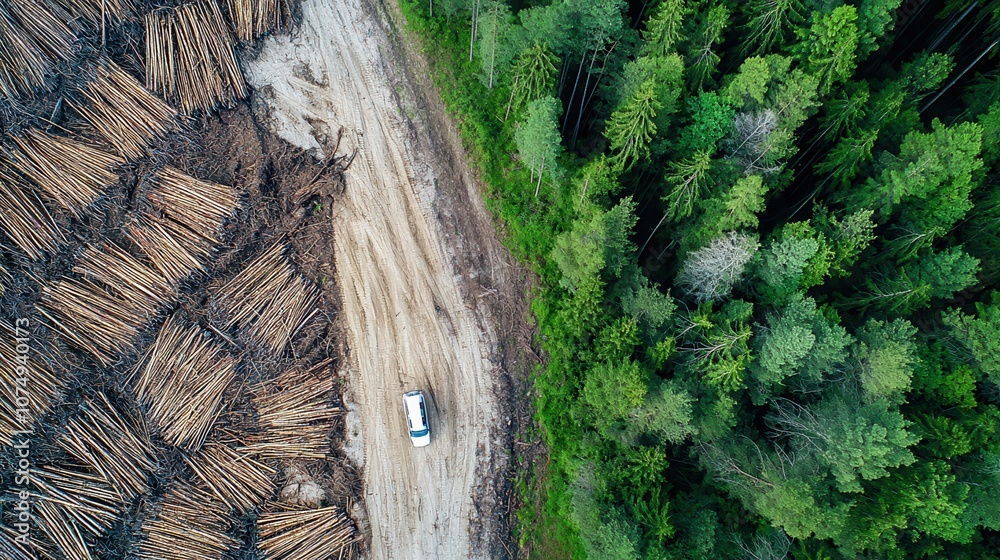 Assessing the environmental impact of deforestation strategies for ...