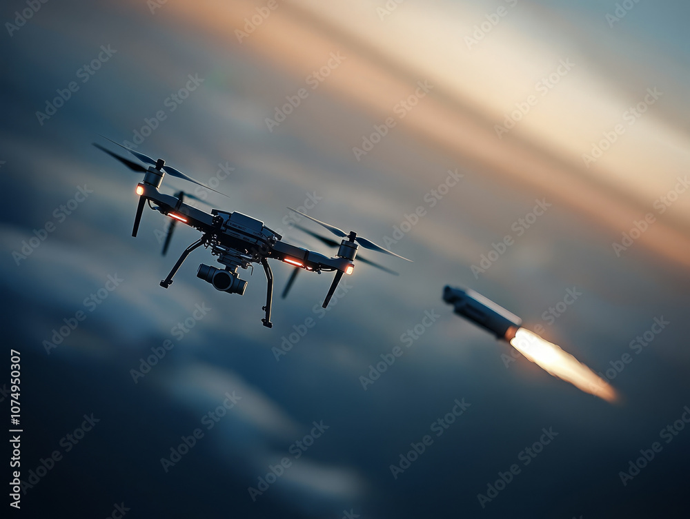 Intercepting rogue drone, an anti drone defense system showcases its ...