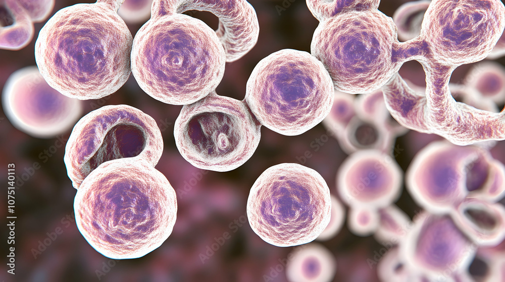 Microscopic View of Cells Dividing, cell division, mitosis, meiosis ...