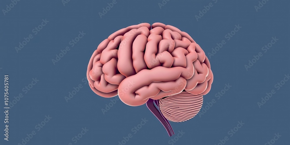 Brain structure diagram with different layers and sections, cerebral ...