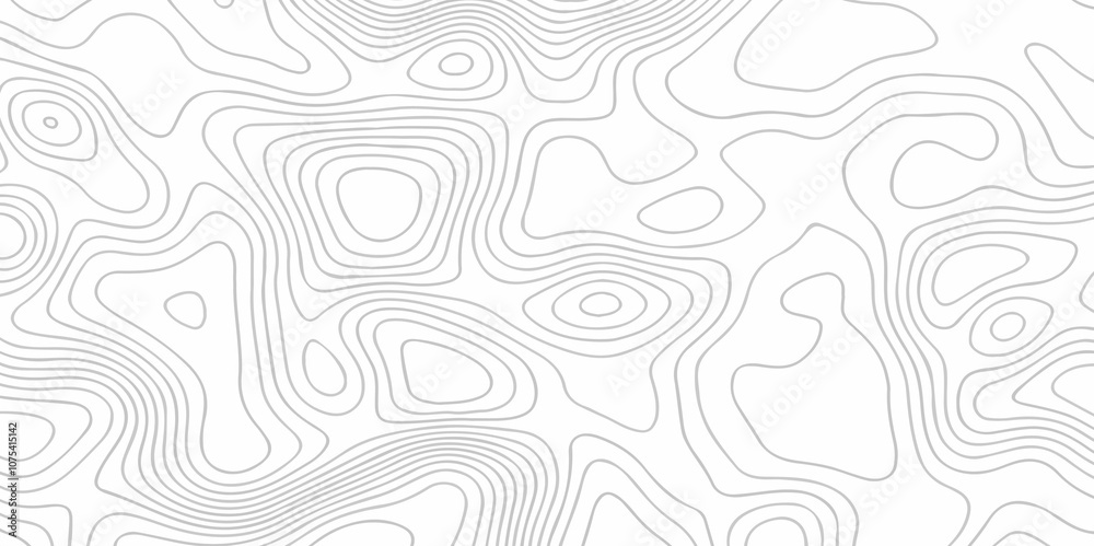 Topographic map background geographic line map with seamless ornament ...
