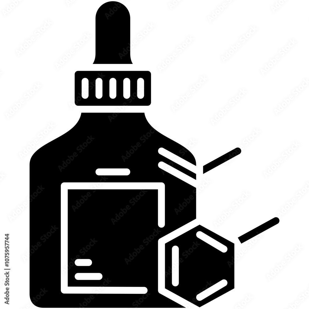 Salicylic Acid Icon. Phenolic Molecular Formula Symbol Stock ...